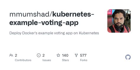 github mmumshad kubernetes example voting app deploy docker s