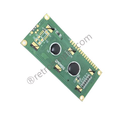 1602A Alphanumeric LCD Display Blue Module Retroamplis