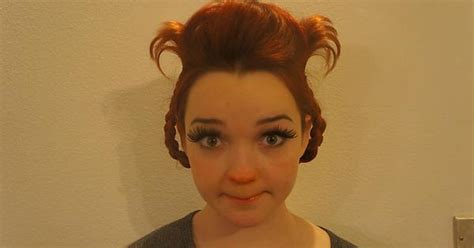 Dressing Up Like Cindy Lou Who And About To Spread Some Holiday Cheer