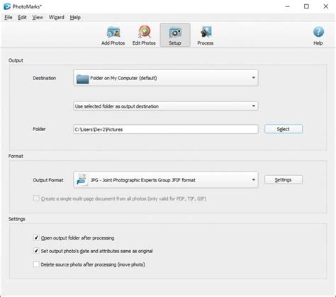 how to resize multiple photos at once photomarks app