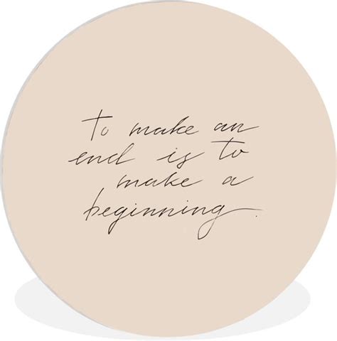 WallCircle Wandcirkel Quote 30x30 Cm Muurcirkel Tekst Tekstbord