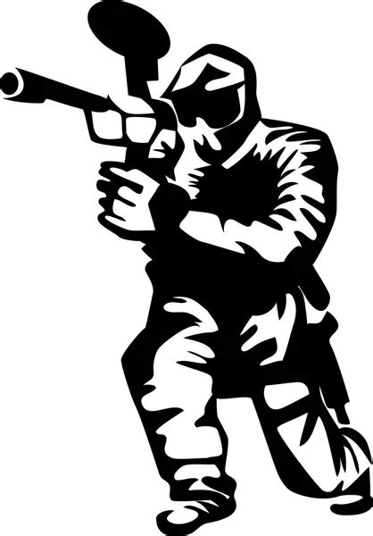 ᐈ Paintball vector de stock vectores paintball art descargar en
