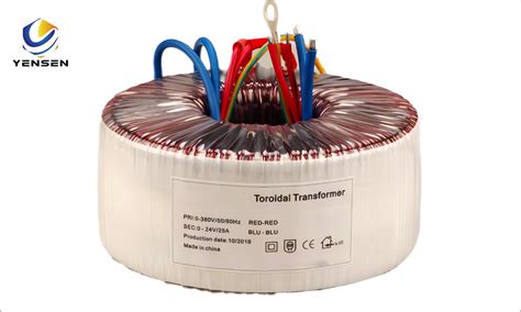 Customized Electric Ring Core Transformer 220v 240v 12v 24v Audio Amplifiers Toroidal