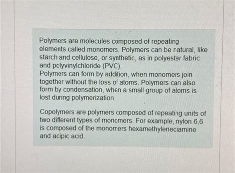Solved Polystyrene Is An Addition Polymer Formed From Chegg