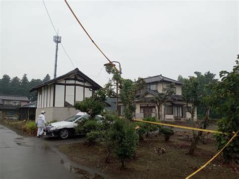 【茨城新聞】首刺され73歳女性死亡 殺人未遂容疑で娘逮捕 茨城県警結城署