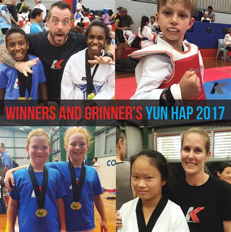 Winners And Grinner S Yun Hap 2017 Kicks Taekwondo