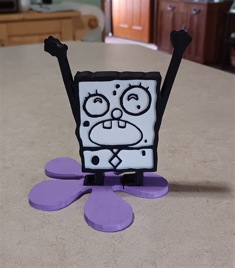 ️ Spongebob Squarepants Nickelodeon Doodlebob Pencil Holder・ Stl File For 3d Printing・cults