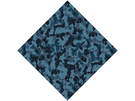Rcraft™ Aegean Erdl Blue Camouflage Craft Vinyl Camo Craft Sheets And Rolls
