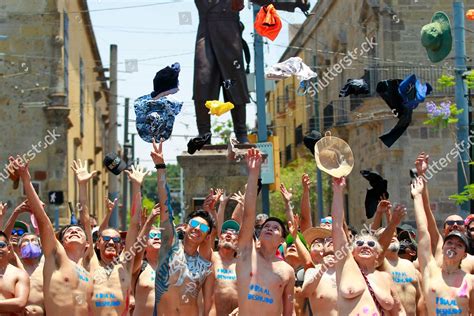Several People Take Part Naked Day Editorial Stock Photo Stock Image