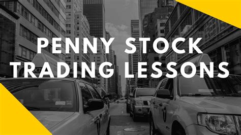 Penny Stock Trading Lessons When To Dip Buy Penny Stocks That Are