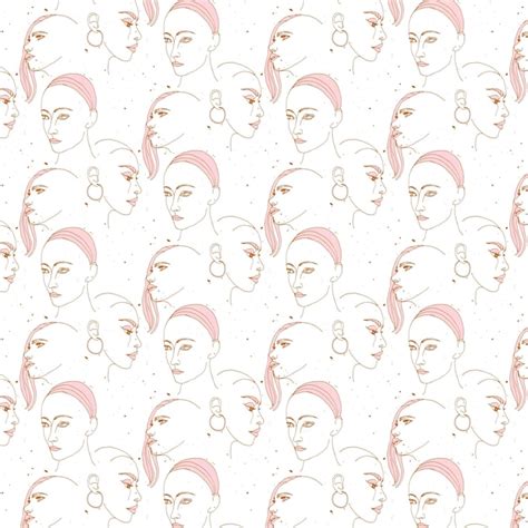 Premium Photo Women Sketch Pattern Women Line Art Artistic Line Work