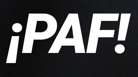 Premio ¡paf Actividades