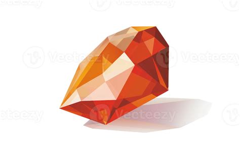 Red Shiny Diamond 51685982 Png