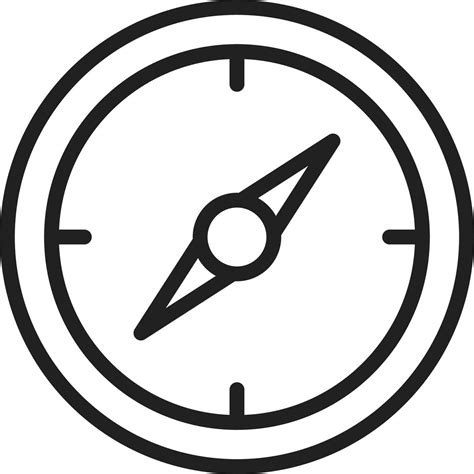 Compass Icon Vector Image 23933999 Vector Art At Vecteezy