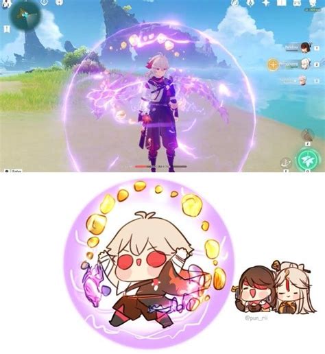 Bug Genshin Impact Time Cartoon Puns Anime Funny