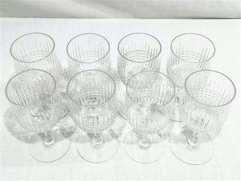 Proantic Baccarat 8 Nancy Liqueur Glasses