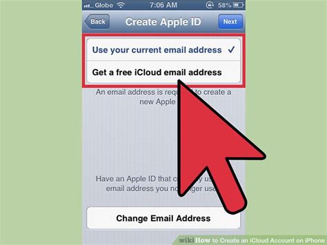 How To Create An Icloud Account On Iphone With Pictures