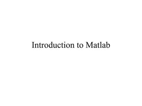 Solution Of Matlab Chapter 2 Pdf