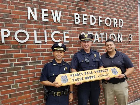 Signs Honor Heroes Of New Bedford Police Department New Bedford