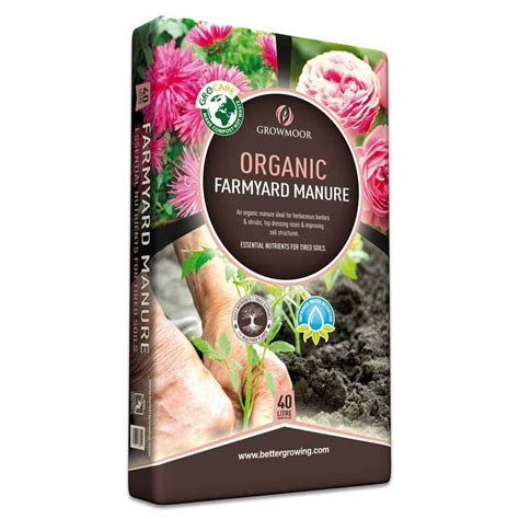 Organic Farmyard Manure 40l Mossys Garden Centre