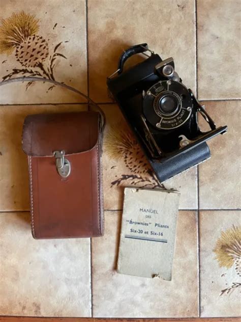 ANCIEN APPAREIL PHOTO Kodak vintage KODO Brownie Pliant Six des années EUR PicClick FR