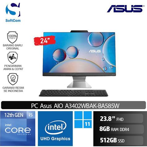 Asus Pc Aio A Wbak Ba Ws