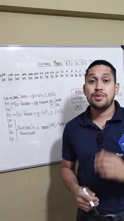 Así Es El Procedimiento Para Ajustar El Protocolo Modbus Rtu En Un Plc Delta 👇🏻