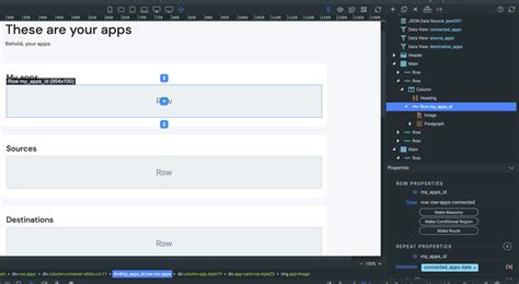 Browser View Shows My Json Data Dependent Repeater Components But