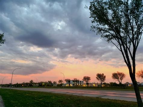 sunset over campus r universityofmanitoba