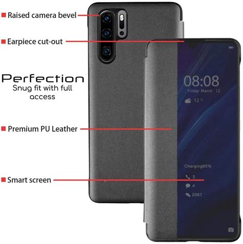 Shemax Compatible With Oppo A5s Ax5s Caseslim View Side Smart Window