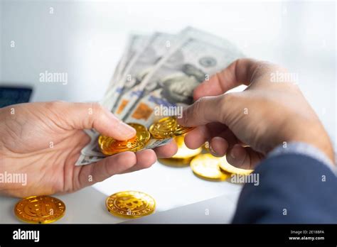 Bitcoin Digital Crypto Money Currency Stock Photo Alamy
