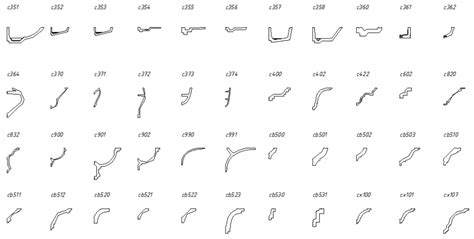 Decorative Multiple Cornices Cad Blocks Details Dwg File Cadbull