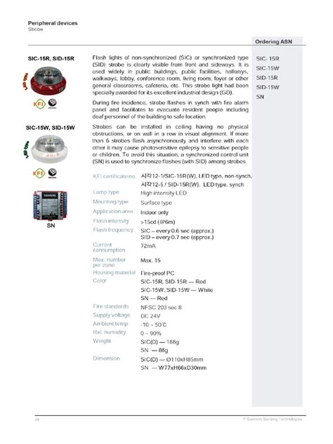 Auxiliaries Strobe Sic 15r Pdf