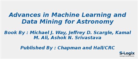Great Books About Advances In Machine Learning And Data Mining S Logix