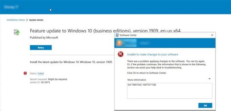 Feature Update Errors Sccmf12twice