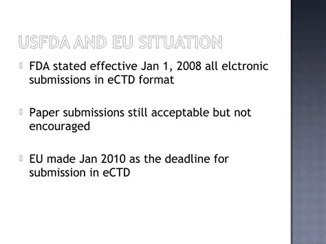Ectd Ppt