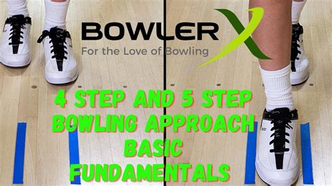 Bowling Footwork Learning The Bowling Approach Youtube