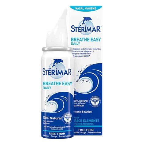 Buy Sterimar Breathe Easy Daily Nasal Spray 50ml Dock Pharmacy