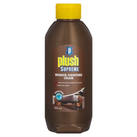 Plush Supreme Wooden Furniture Cream 300ml Superb Hyper