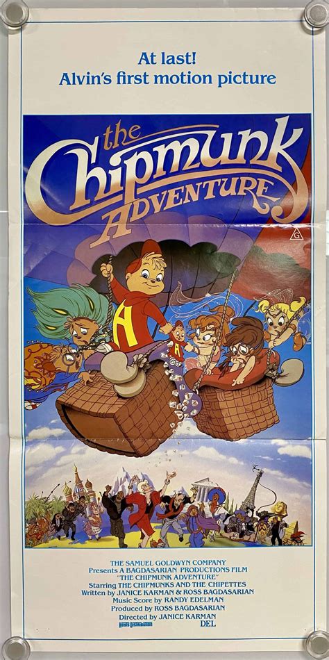 The Chipmunk Adventure Freds Movie Posters