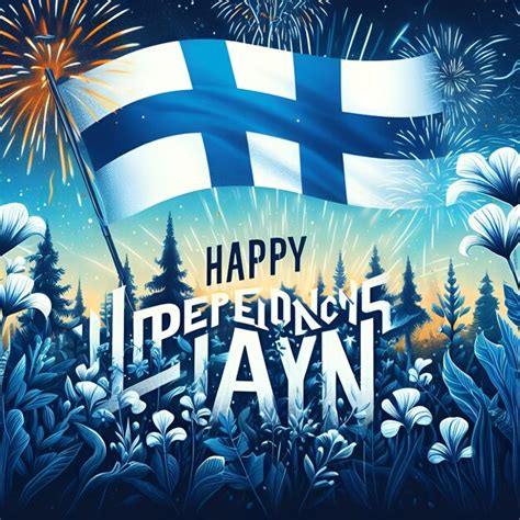 Premium Ai Image Finland Independence Day