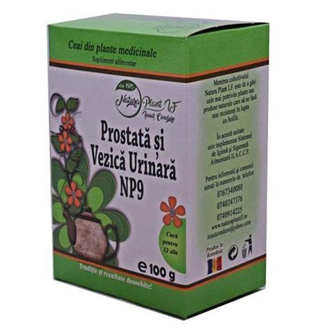 Ceai Prostata Si Vezica Urinara Natura Plant Poieni 100g Esteto Ro