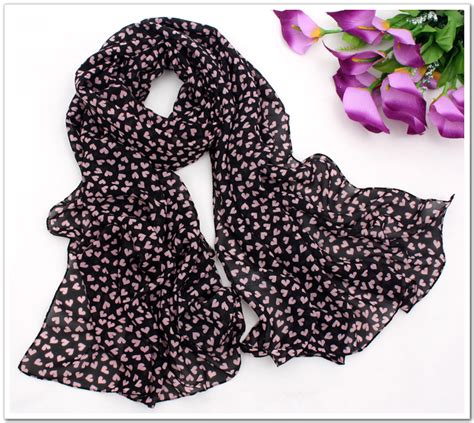 Love Scarf Silk Chiffon Scarves Wholesale China Scarf Wholesale