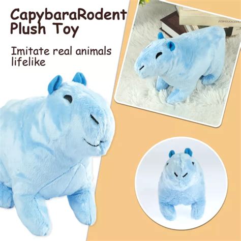 6 7INCH CAPYBARA PLUSH Toy Simulation Capybara Stuffed Toy Cute Pink
