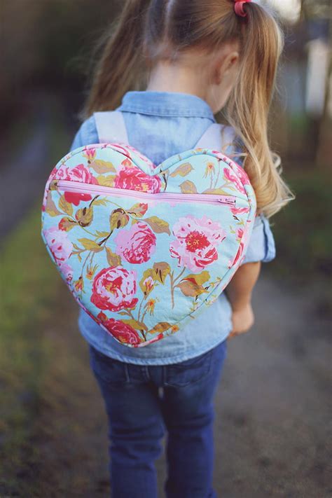 I Heart School Backpack Pattern
