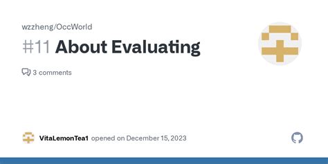 About Evaluating · Issue 11 · Wzzhengoccworld · Github