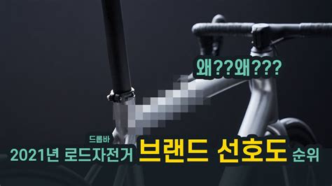 조금은 이상한점이 있는 2021년 로드자전거 브랜드순위 Youtube