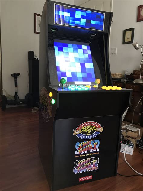 Arcade 1up Modified To Vertical Cabinet W Lcd Marquee Collections