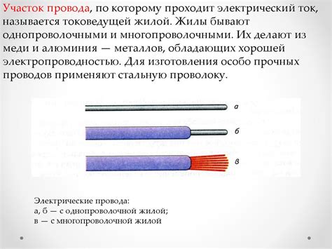 Электрические провода и виды их соединения. Монтаж электрической цепи ...