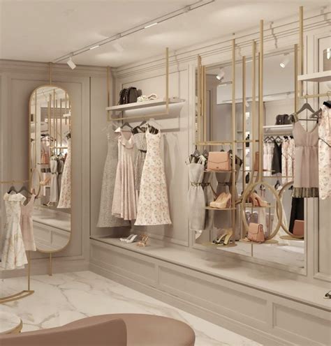 طراحی دکوراسیون داخلی بوتیک زنانه طراحی دکوراسیون مغازه طراحی